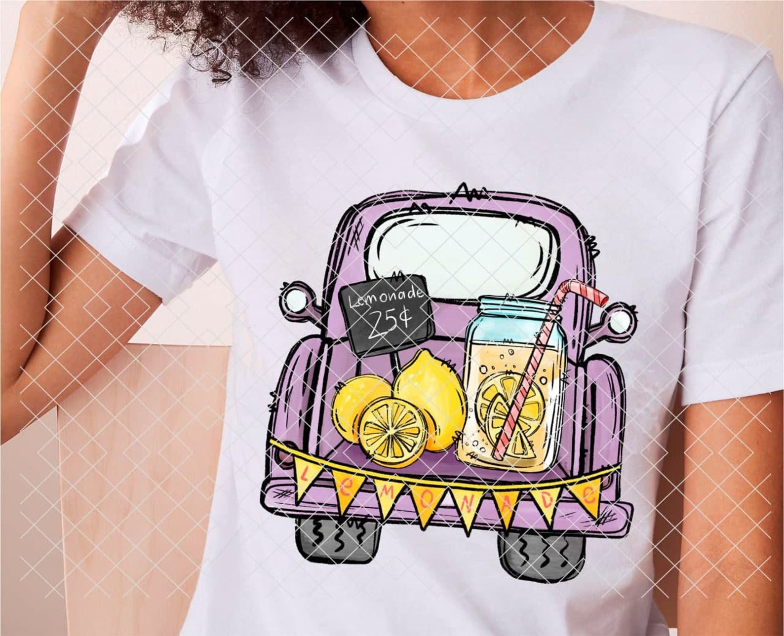 Lemonade Stand Digital Design Downloaddigital Summer Png - Etsy