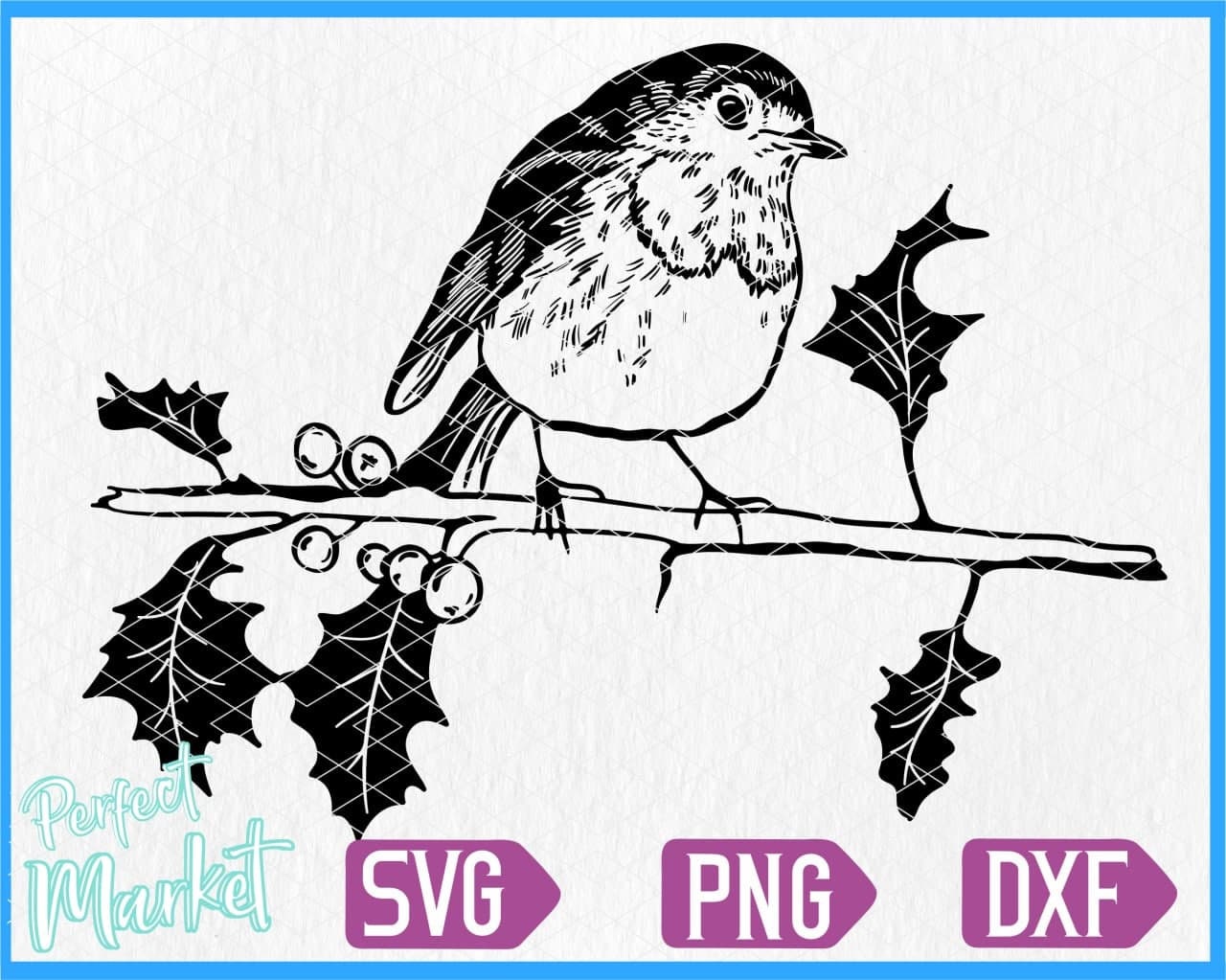 Robin Svgrobin Cut Filesrobin Bird Vector Files for - Etsy