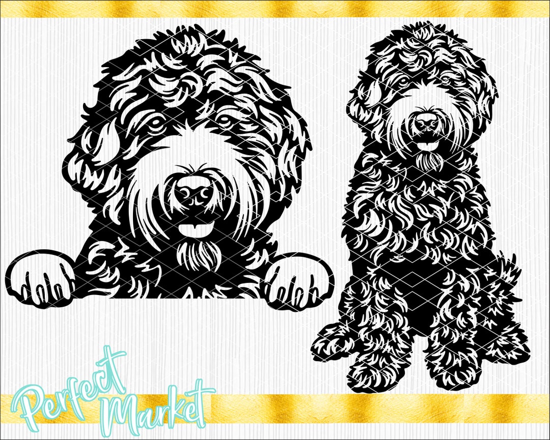 Labradoodle Svg,labradoodle Cut Files,dog Svg Cricut, Cute Face ...