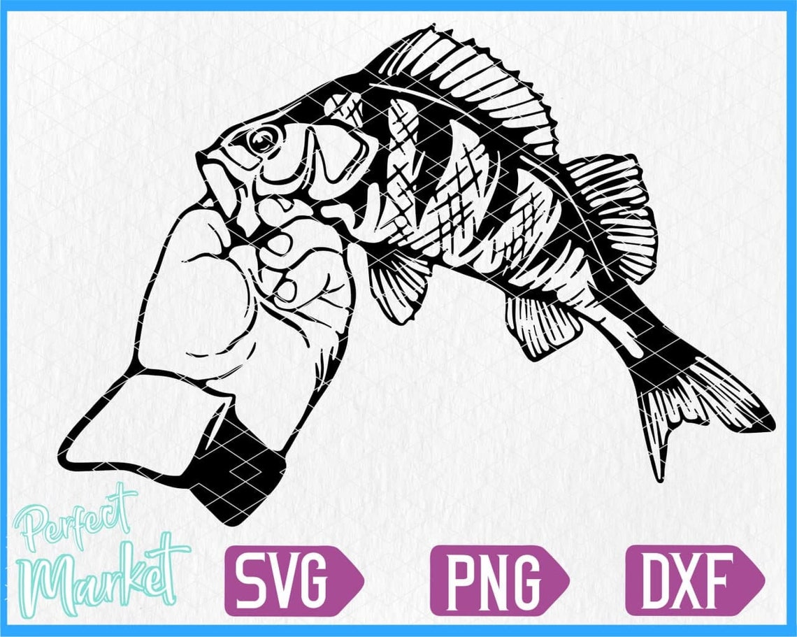 Bass Fishing Svg File Bass Fish Angling Svg Bass Fish - Etsy