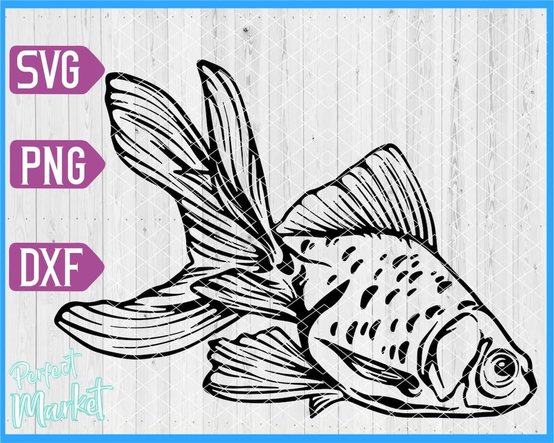 Goldfish Svg, Goldfish Vector, Goldfish Svg Files, Goldfish Shirt ...