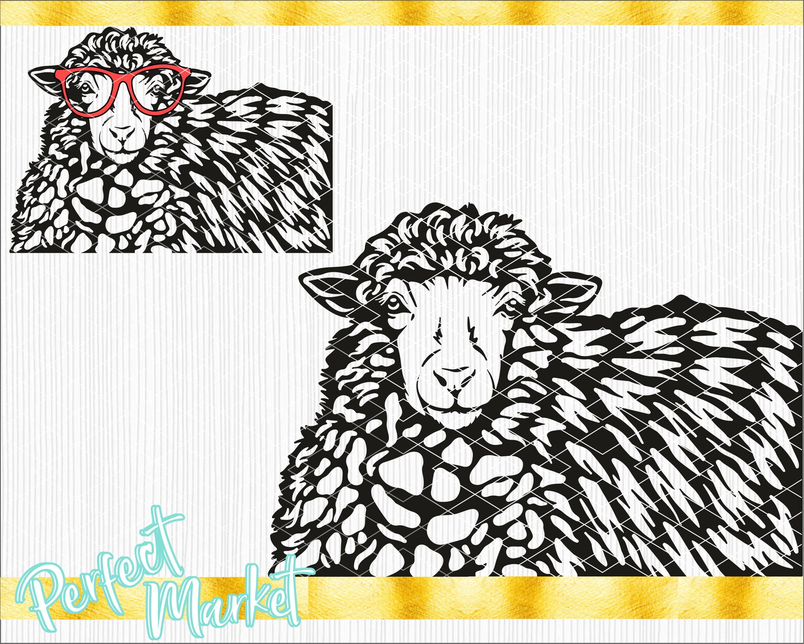 Sheep Face Svgsheep Silhouetteflock of Sheep Svgsheep - Etsy