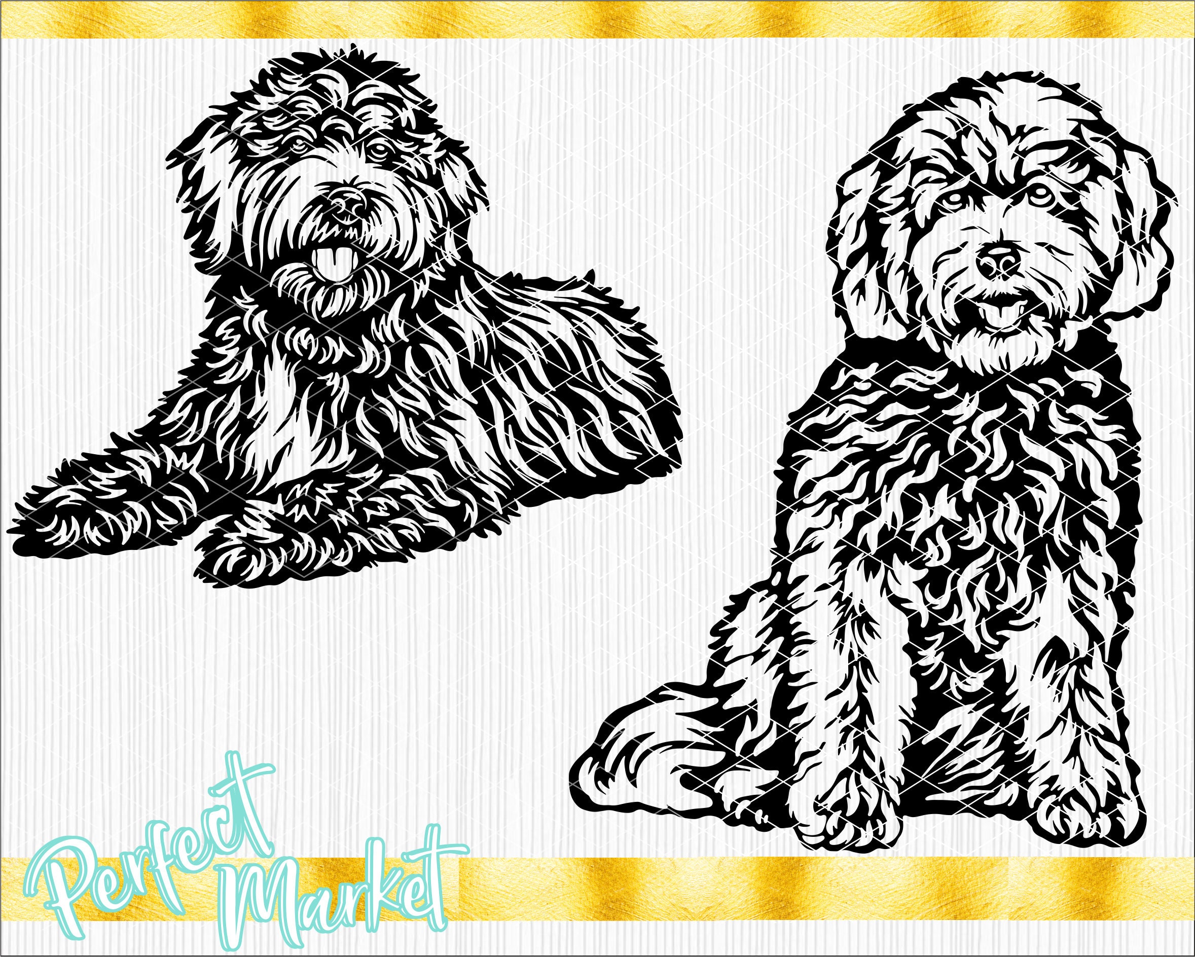 Labradoodle Svglabradoodle Cut Filesdog Svg Cricut Cute - Etsy Canada