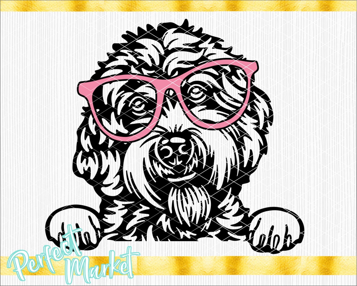 Labradoodle Svglabradoodle Cut Filesdog Svg Cricut Cute - Etsy