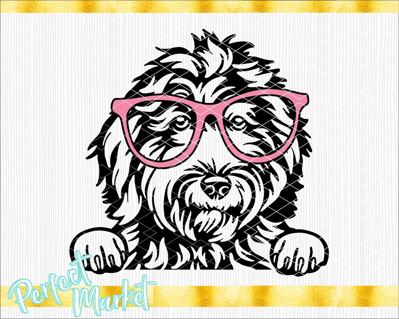 Labradoodle Svglabradoodle Cut Filesdog Svg Cricut Cute | Etsy