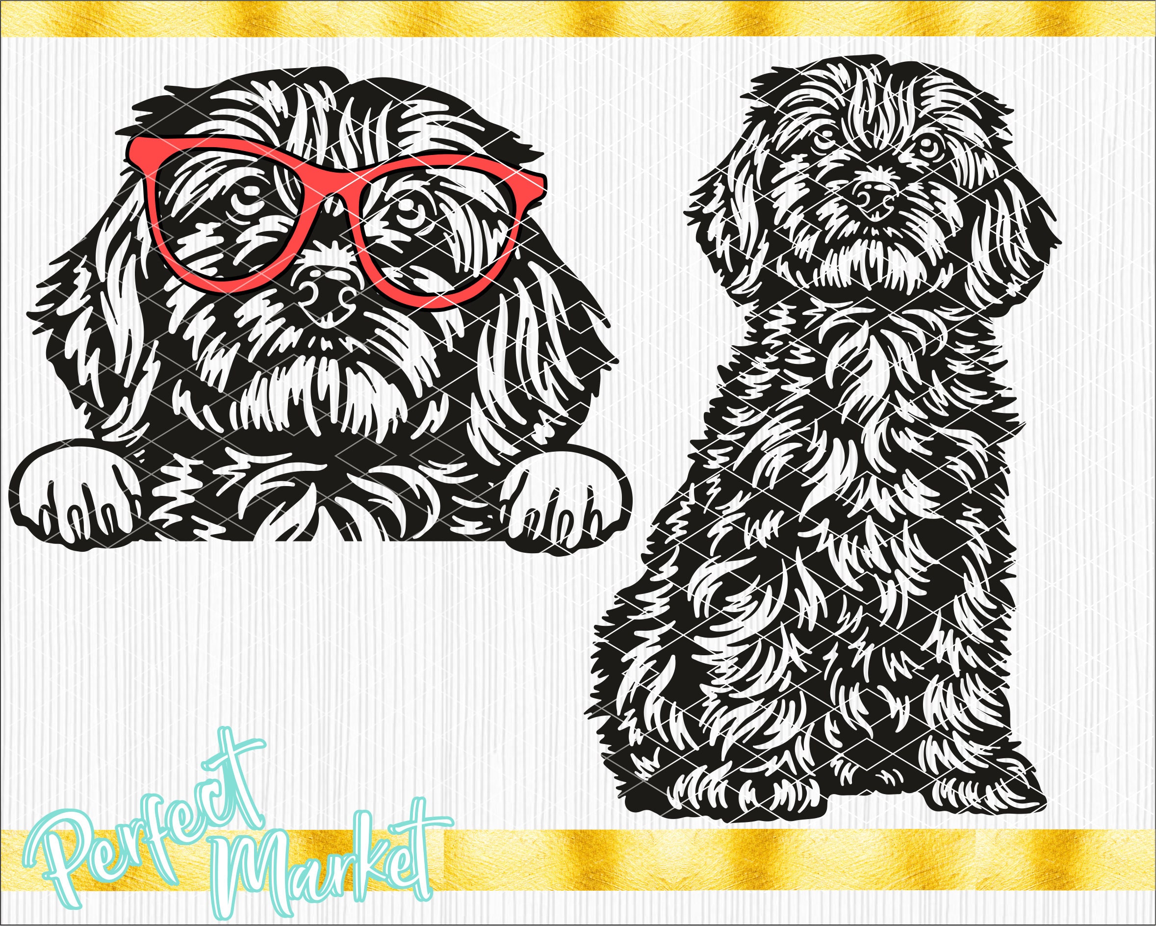 Labradoodle Svg Labradoodle Cut Files Dog Svg Cricut Cute - Etsy Canada