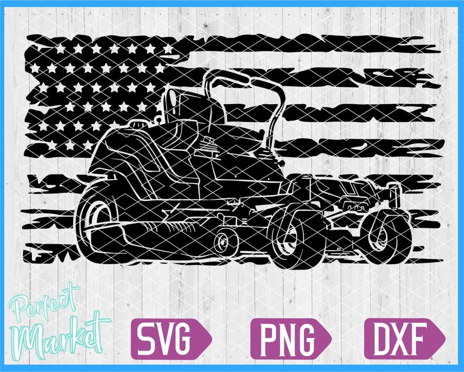 Zero Turn Lawn Mower Svg File lawn Mower Svglawn Mower - Etsy