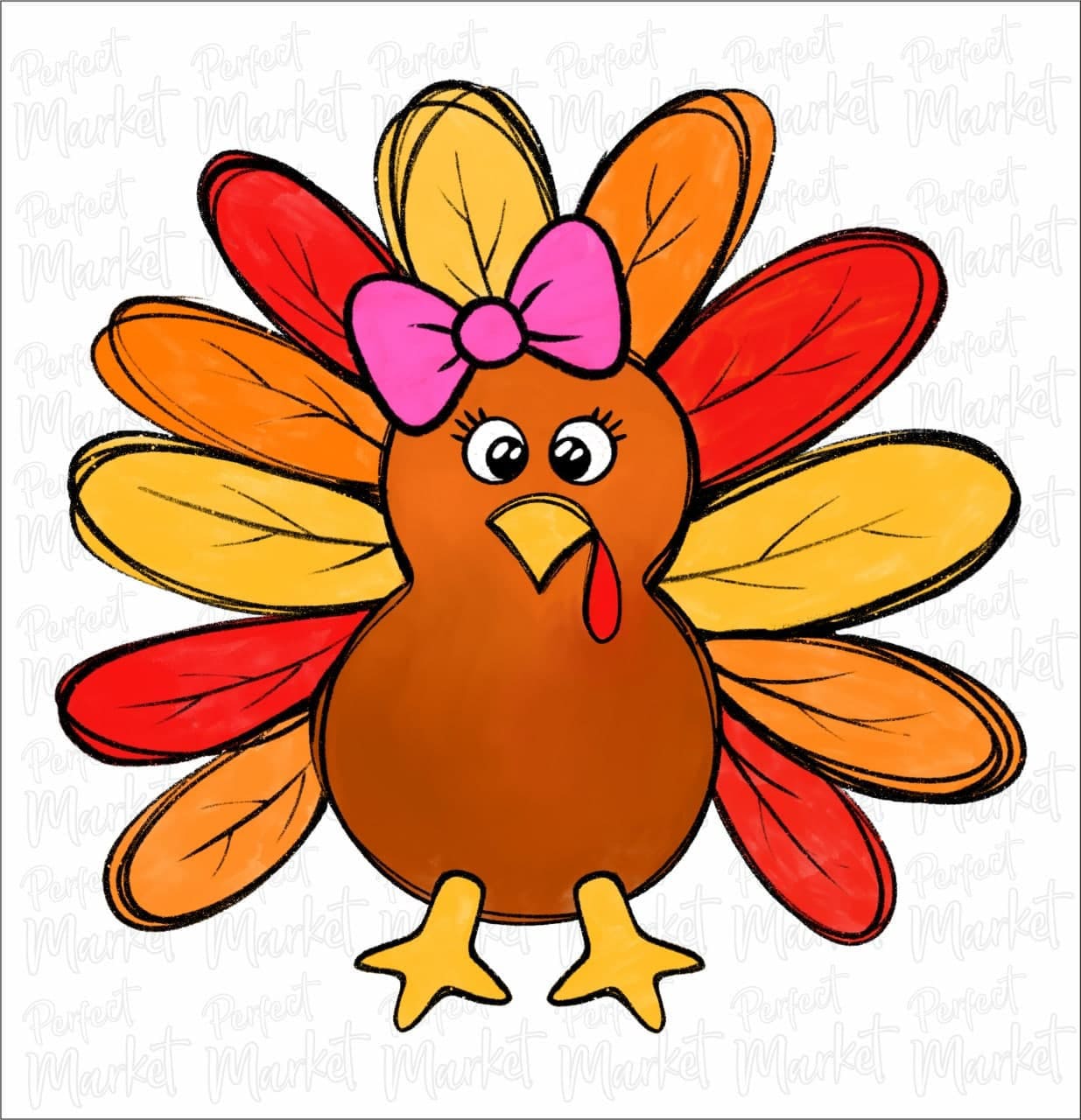 Turkeys Clipart