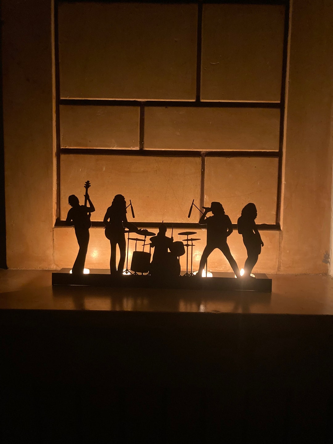 Decorative Rock Band Metal Candle Holder - Etsy