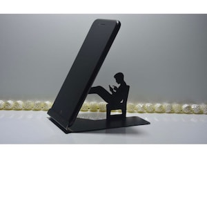 Business Man Metal Phone Holder - Etsy