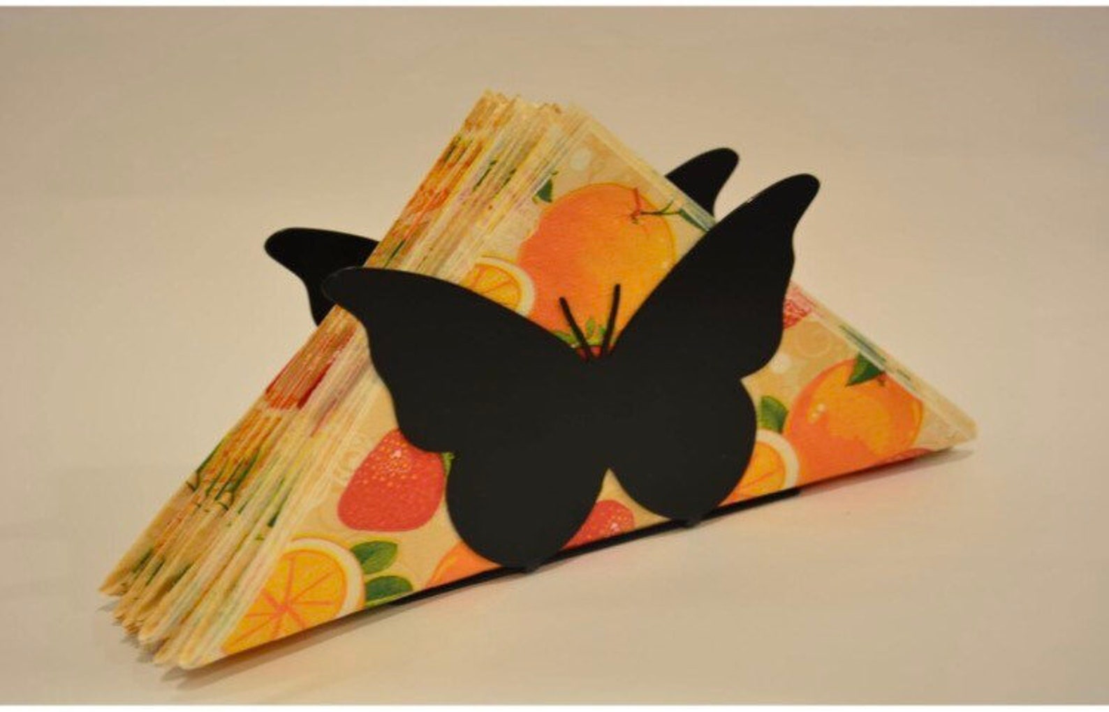Butterfly Fıgured Metal Napkin Holder - Etsy