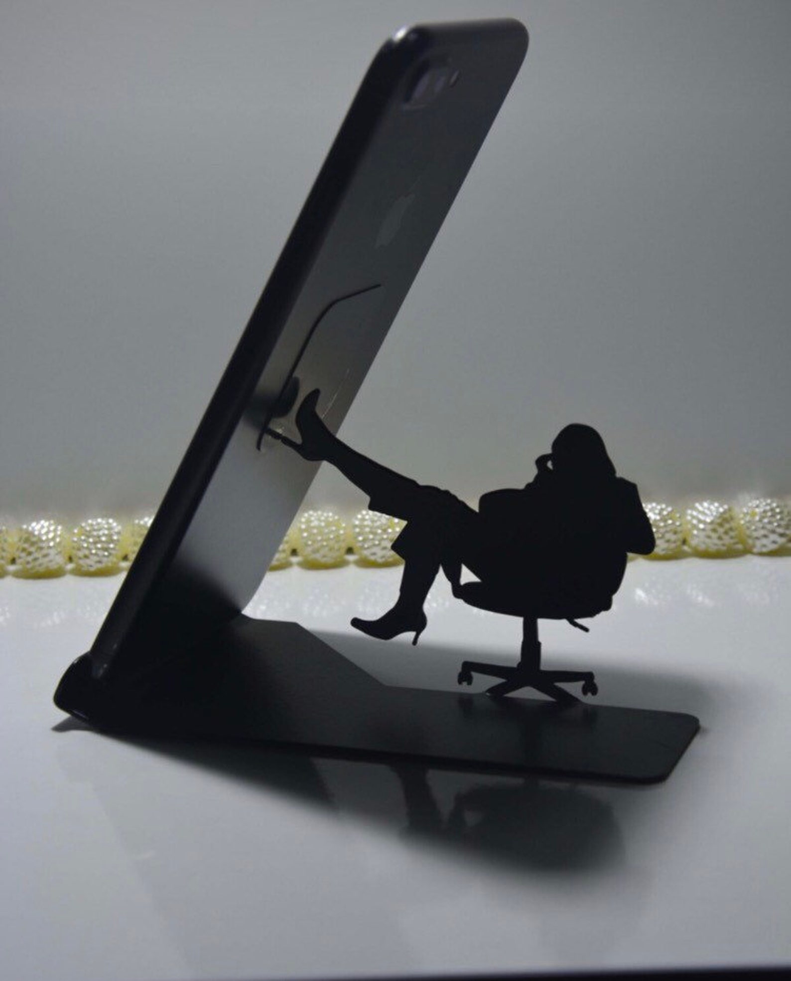 Business Women Metal Phone Holder | Etsy