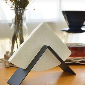 Metal Filter Coffee Paper Holder Stand Apparatus - Etsy