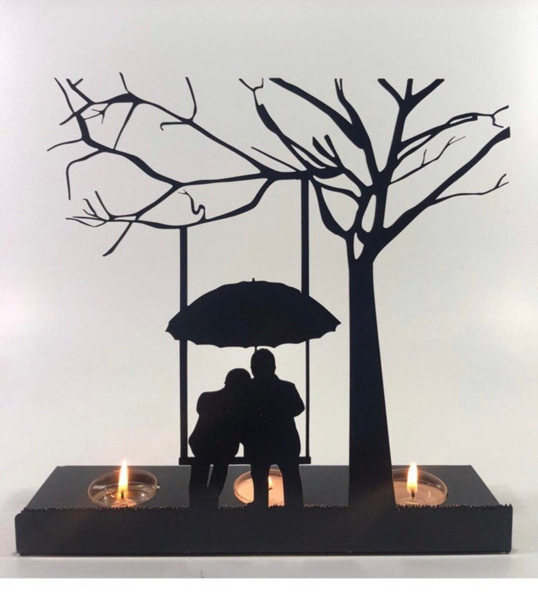 Decorative Swing Love Metal Candle Holder - Etsy