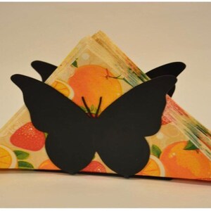 Butterfly Fıgured Metal Napkin Holder - Etsy
