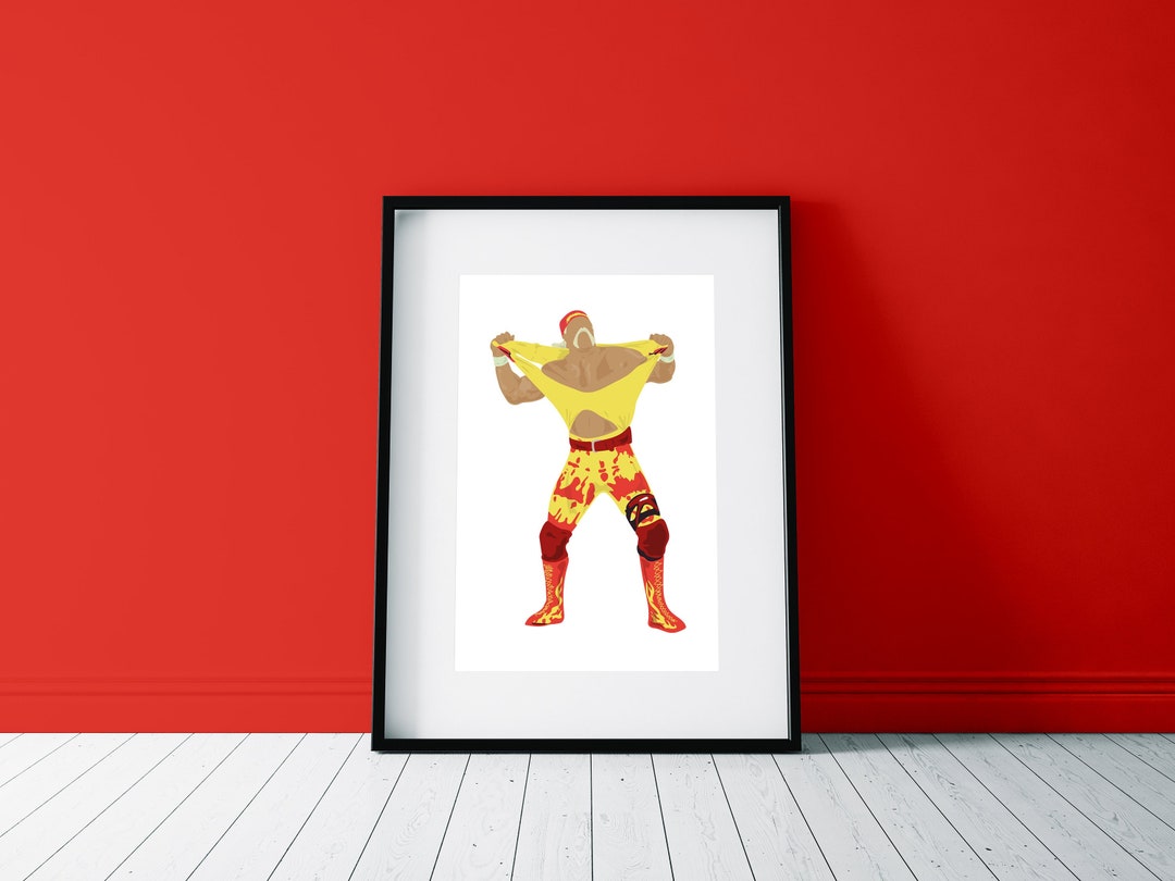 Hulk Hogan Print - Etsy