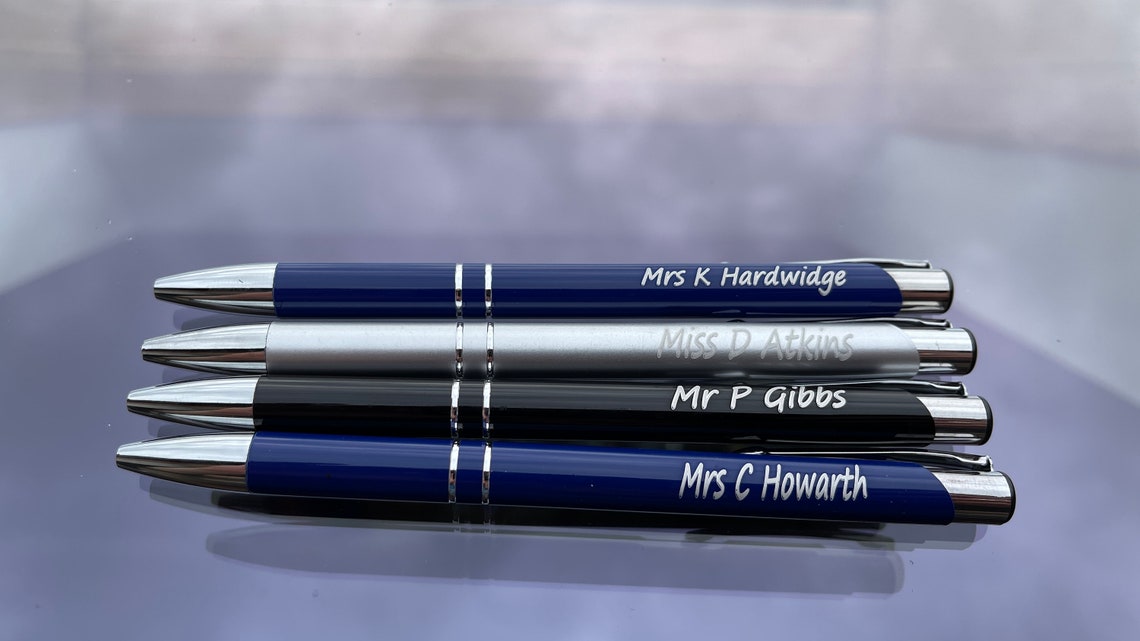 Sale Personalised Gift Engraved Pens Great Christmas Gift | Etsy