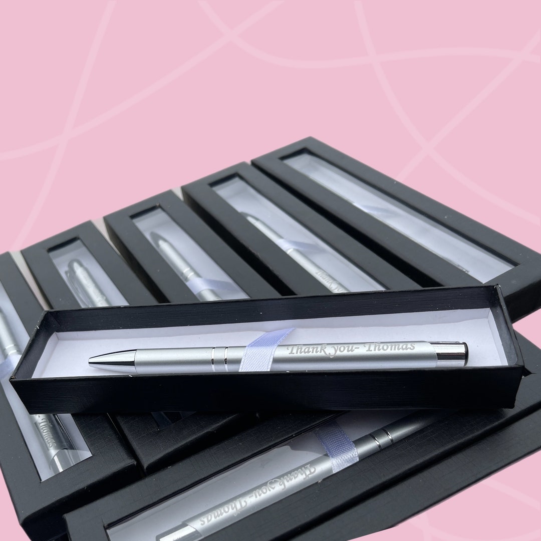 Personalised Pens, Engraved Ballpoint Pen, Graduation Gift, Wedding ...