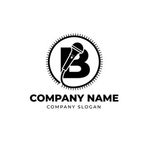 Gold Letter B Micro Vector Logo. Instant Download. Complete Vectors ...