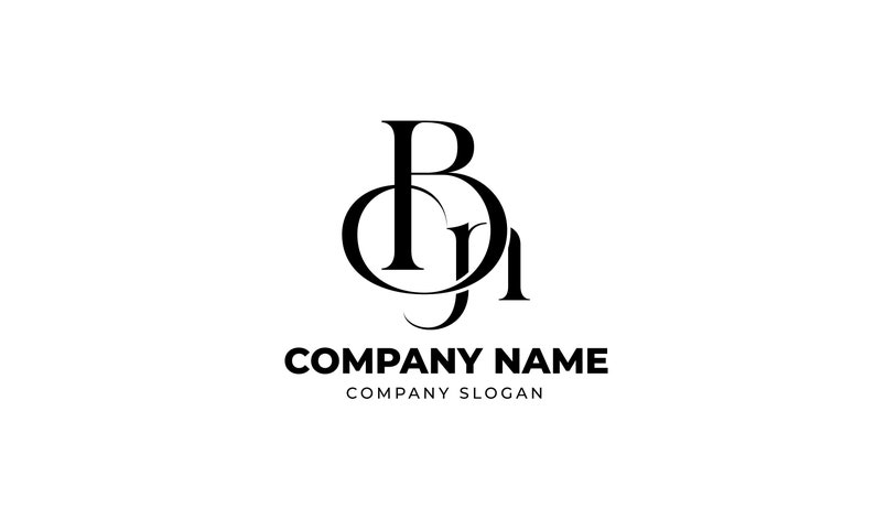 Deluxe BN Vector Logo in Gold. Instant Download. Complete Vectors. 100% ...