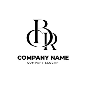 Deluxe BR Vector Logo in Gold. Instant Download. Complete Vectors. 100% ...