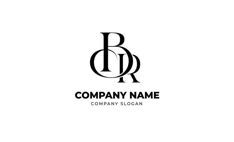 Deluxe BR Vector Logo in Gold. Instant Download. Complete Vectors. 100% ...