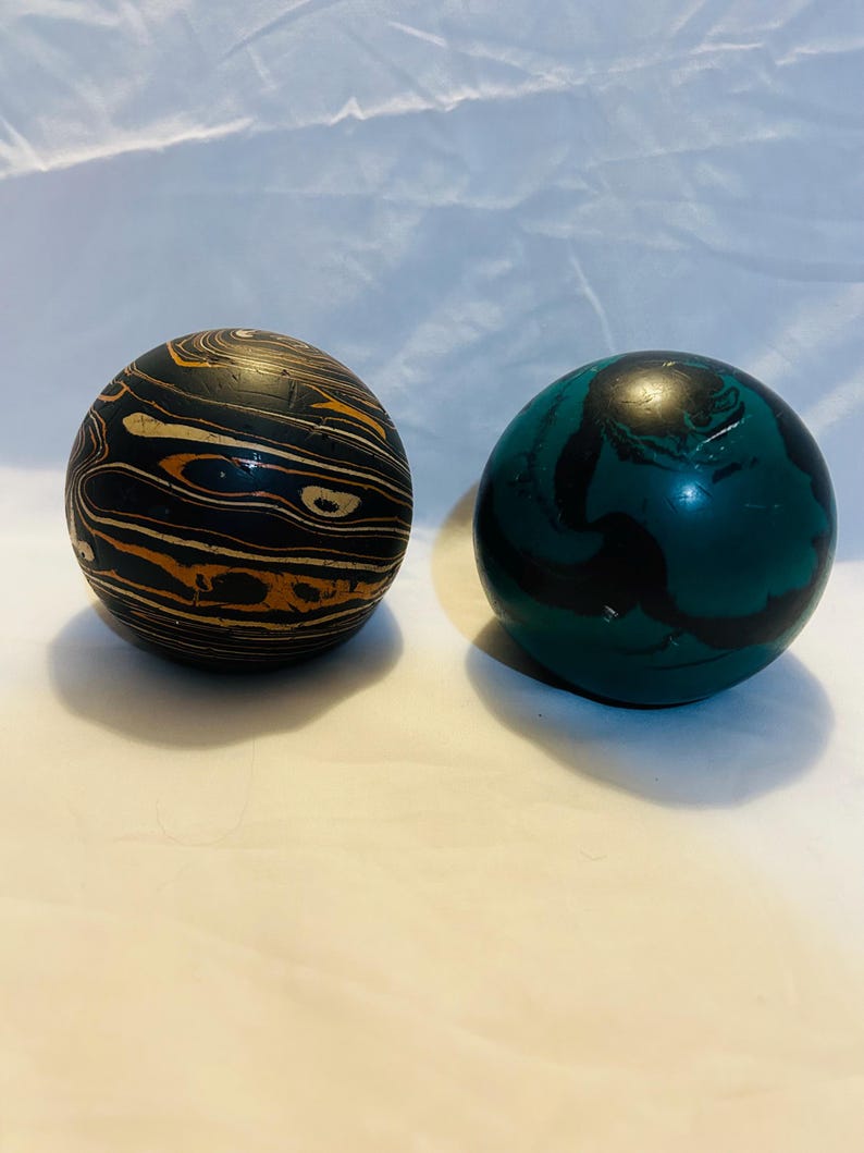 Vintage Duckpin Bowling Balls - Etsy