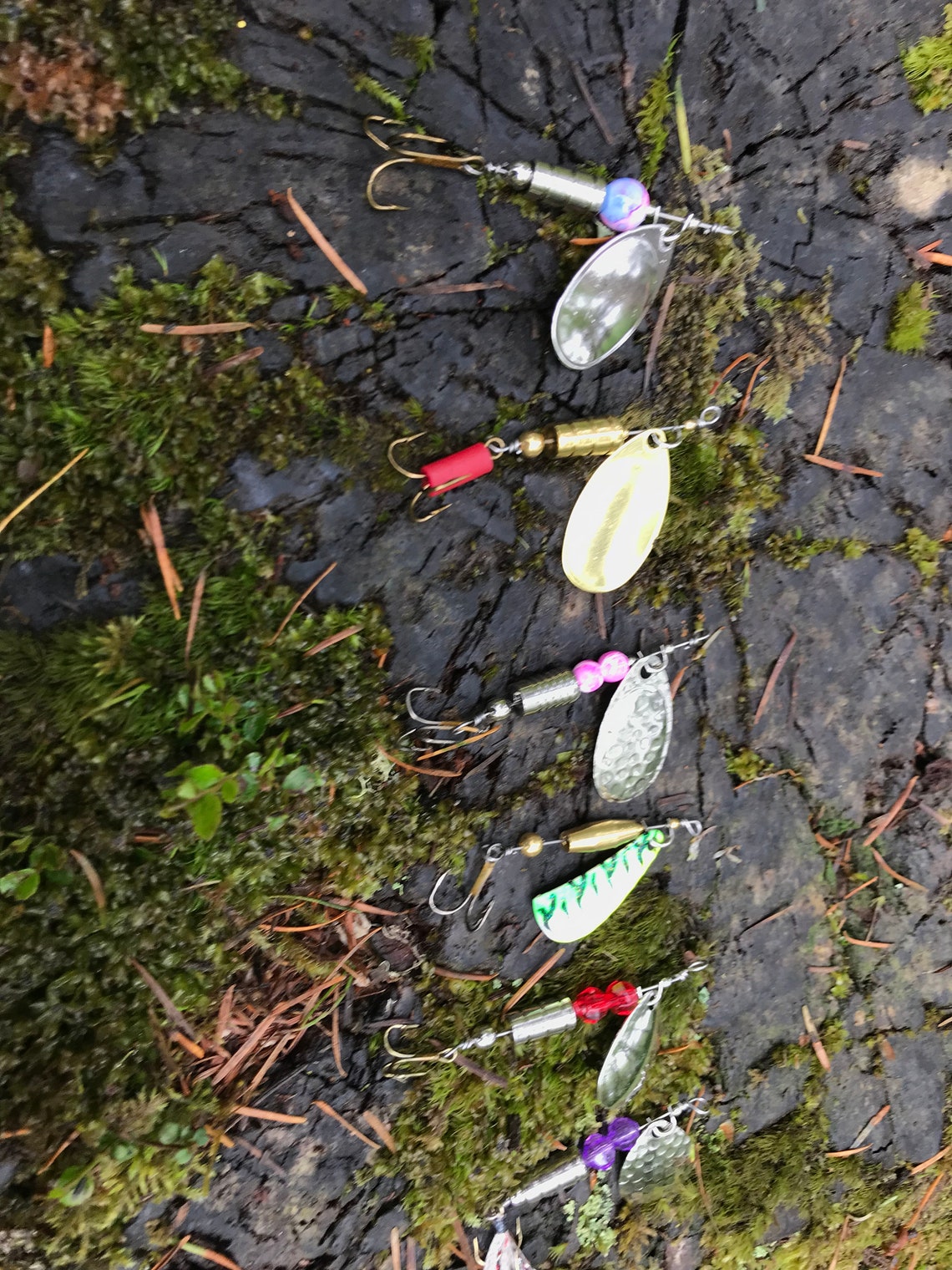 Spinning Lures 5 Pk - Etsy