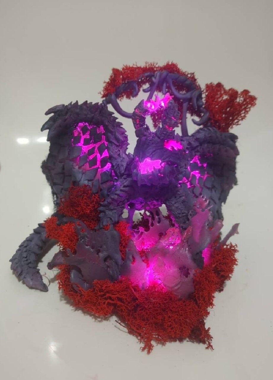 Baby Gore Magala Monster Hunter Con Fantastica Decoración y - Etsy 日本