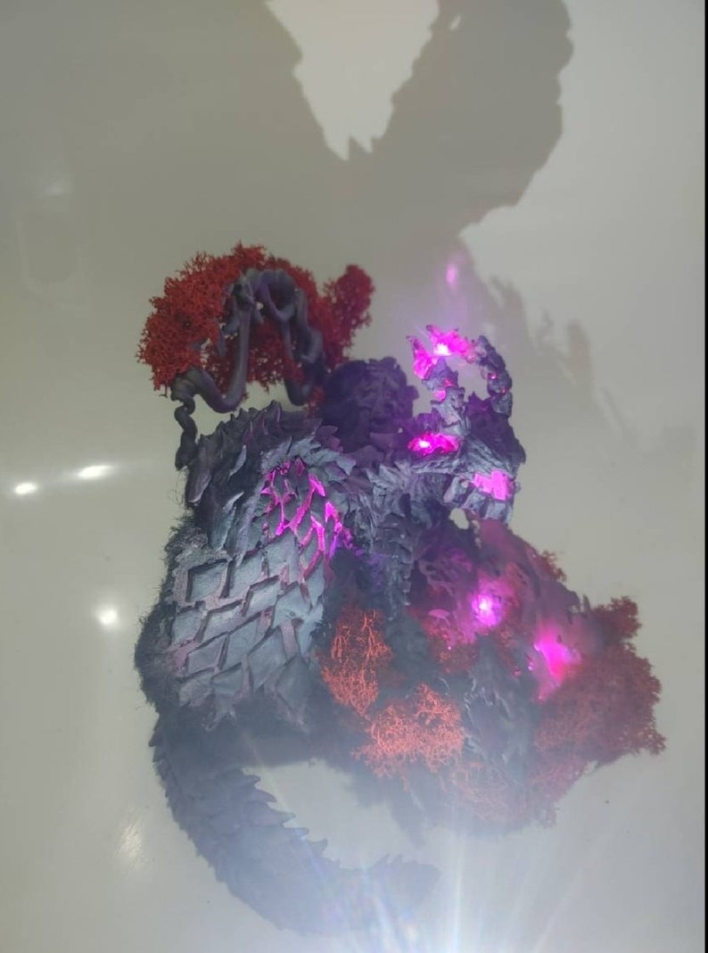 Baby Gore Magala Monster Hunter With Fantastic Decoration and Led ...