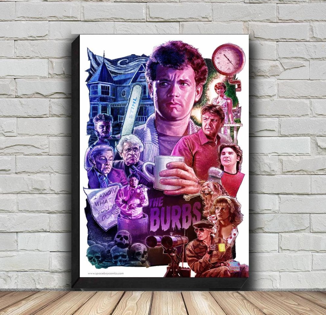 The Burbs Movie Poster, HD Wall Art Canvas Painting for Home Decor - Etsy