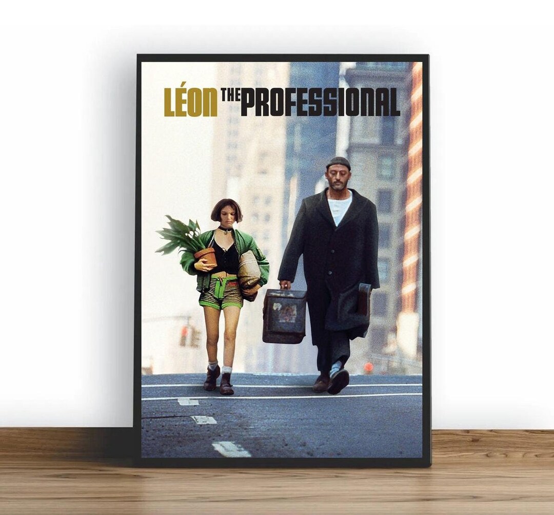 Leon the Professional Movie Poster HD Wall Art Canvas - Etsy