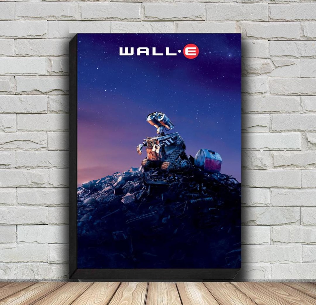 Wall E Movie Poster, HD Wall Art Canvas Painting for Home Decor - Etsy