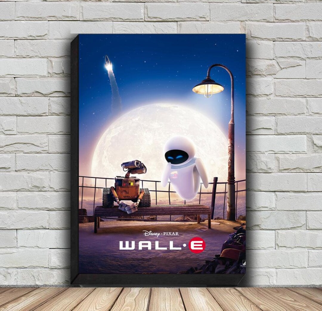 Wall E Movie Poster, HD Wall Art Canvas Painting for Home Decor - Etsy