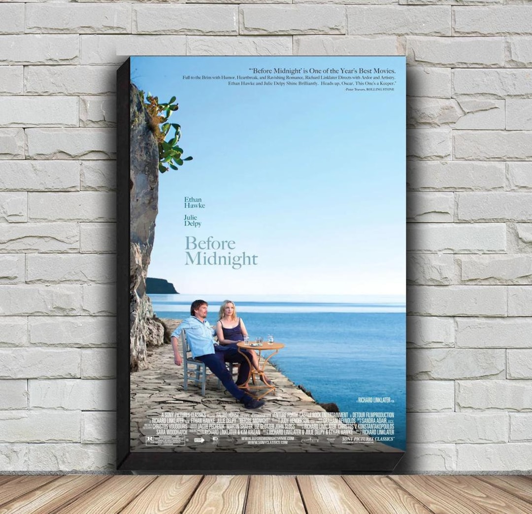Before Midnight Movie Poster, HD Wall Art Canvas Painting for Home ...