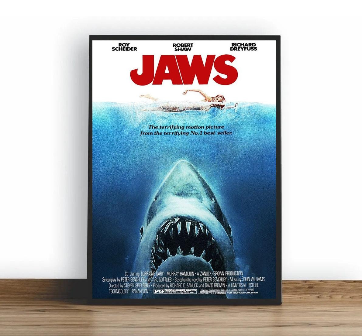 Jaws Movie Poster High Resolution