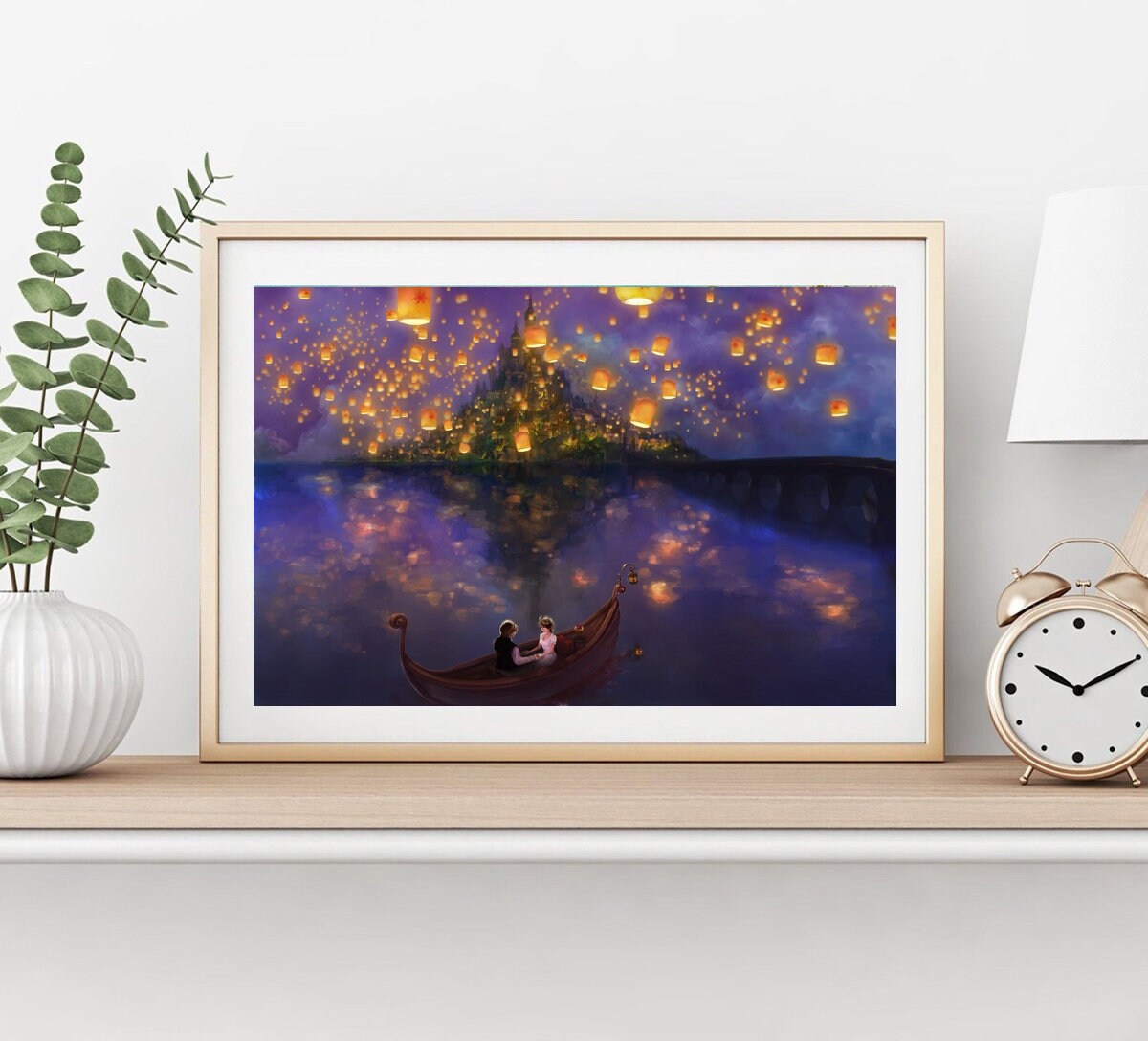 Tangled Movie Poster, HD Wall Art Canvas Painting for Home Decor - Etsy