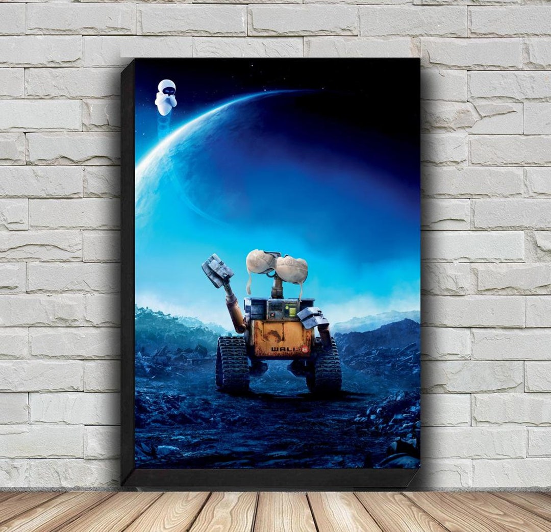 Wall E Movie Poster, HD Wall Art Canvas Painting for Home Decor - Etsy