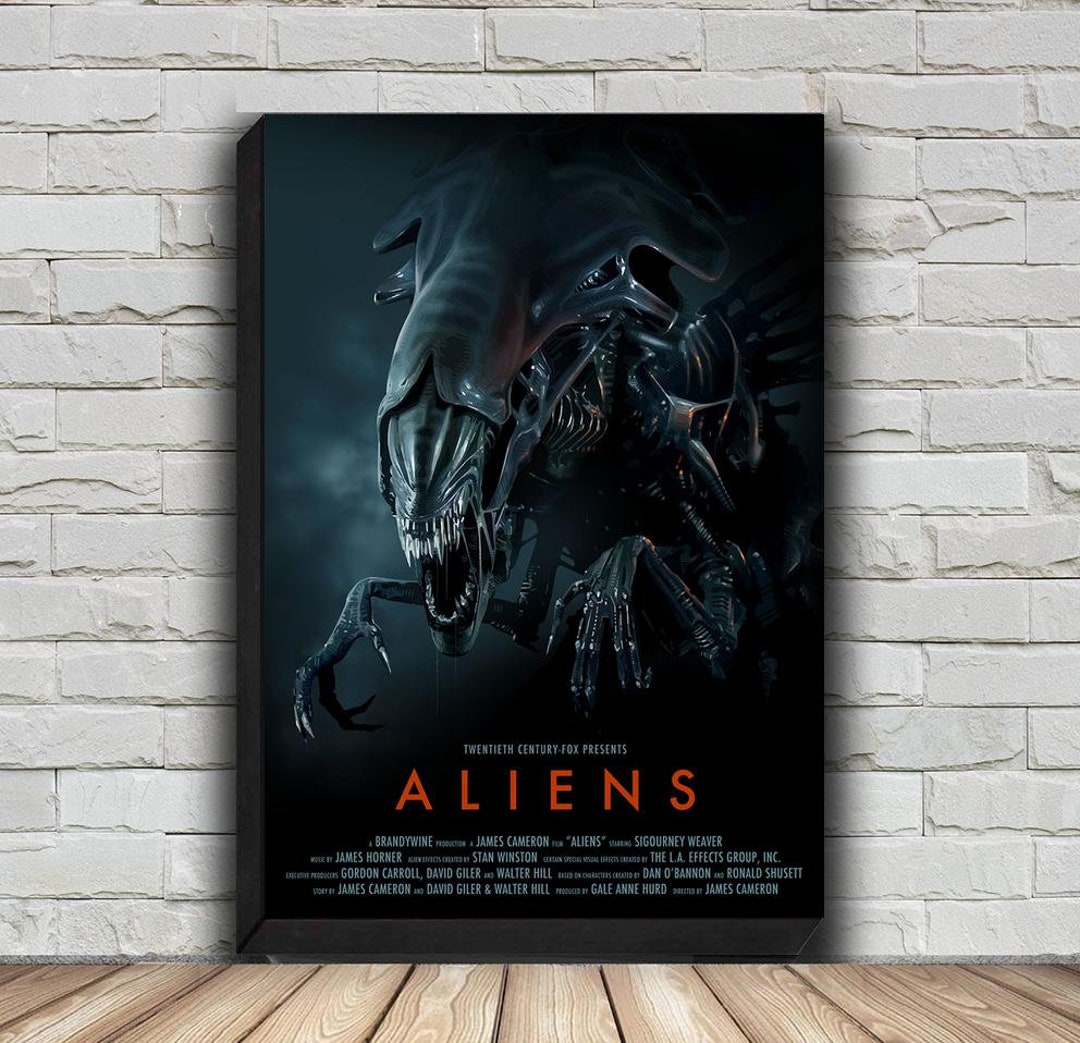 Alien Movie Poster, HD Wall Art Canvas Painting for Home Decor - Etsy UK