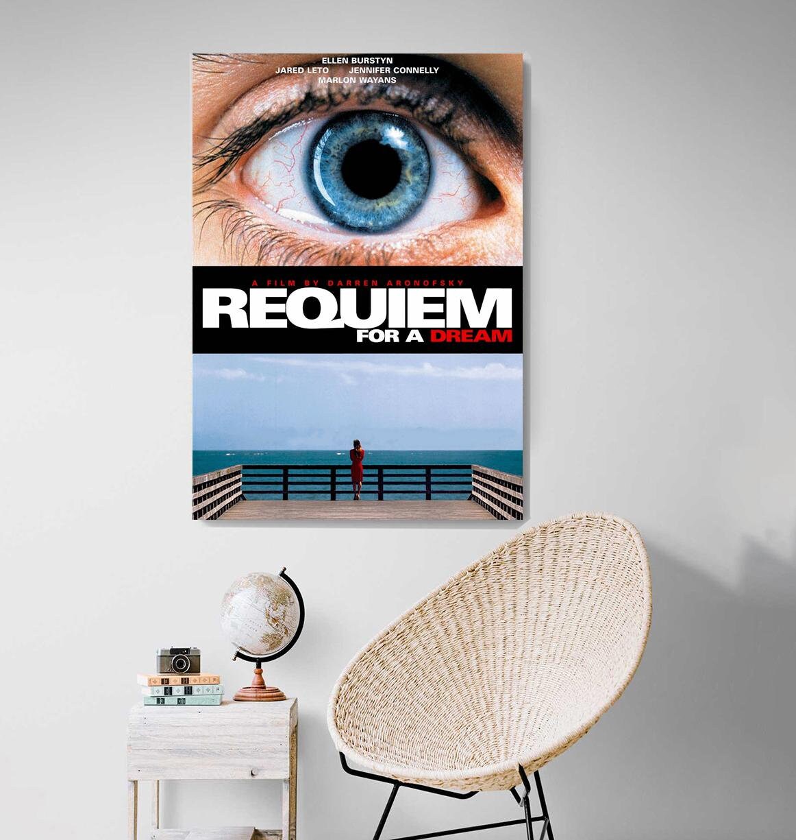 Requiem for A Dream Movie Poster, HD Wall Art Canvas Painting for Home Decor - Etsy