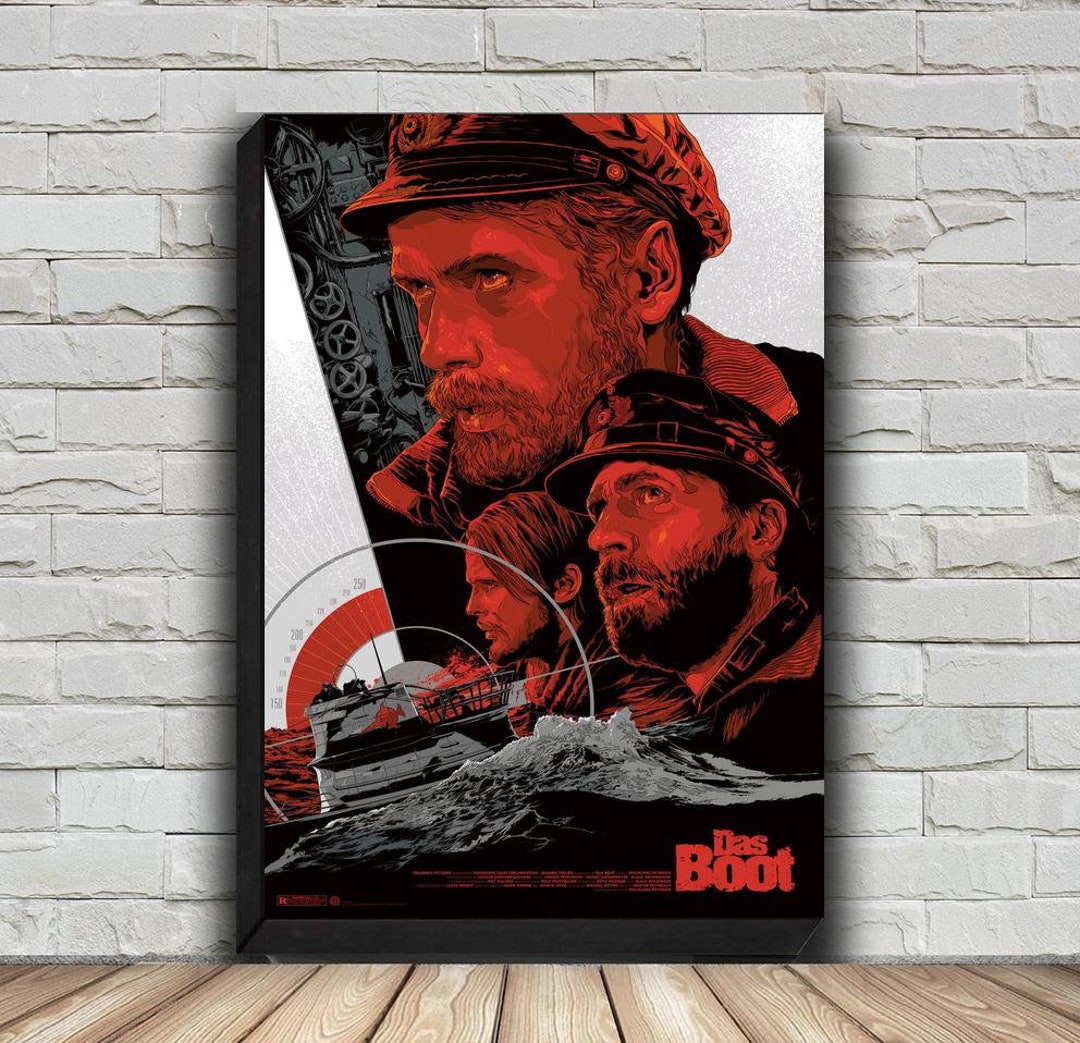Das Boot Movie Poster, HD Wall Art Canvas Painting for Home Decor - Etsy