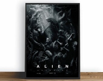 Print on Canvas Alien Abduction SCI-FI Art Ready to Hang Wall - Etsy