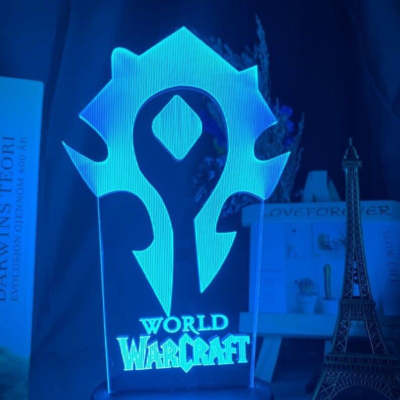 Lighting Home & Living World of Warcraft,WoW,3D Acrylic Night Light ...