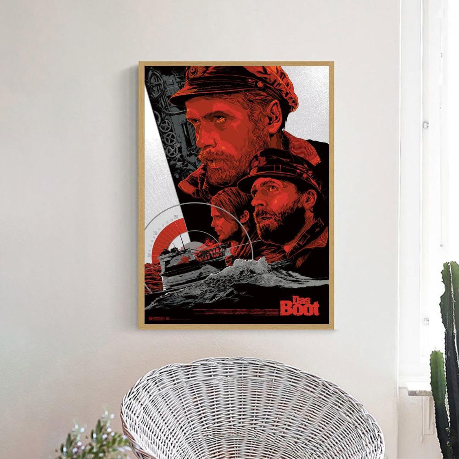 Das Boot Movie Poster, HD Wall Art Canvas Painting for Home Decor - Etsy