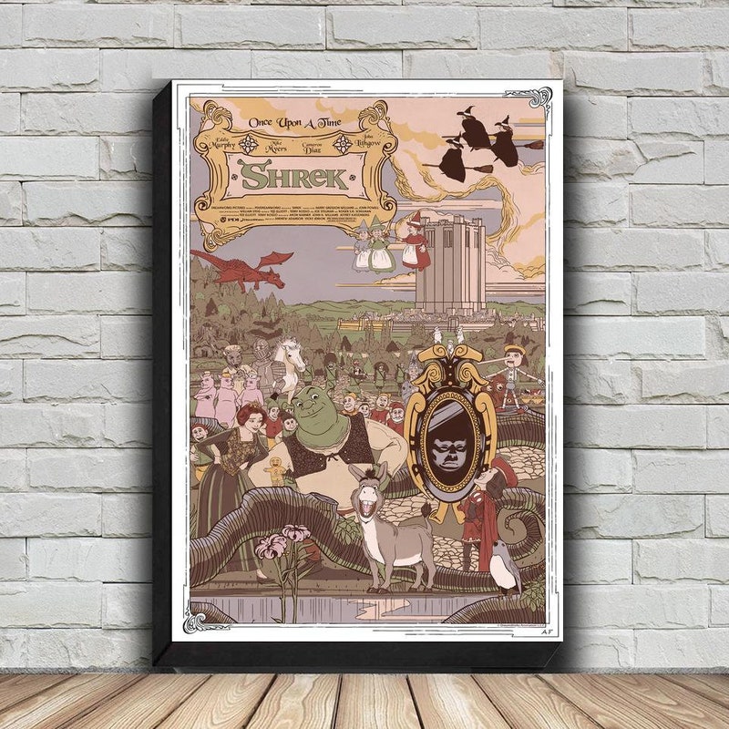 Shrek Poster - Etsy