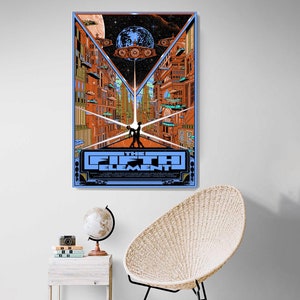 The Fifth Element Movie Poster, HD Wall Art Canvas Painting for Home ...