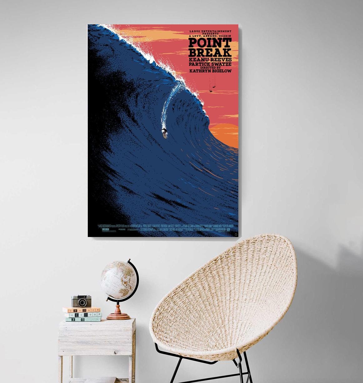 Point Break Movie Poster, HD Wall Art Canvas Painting for Home Decor - Etsy
