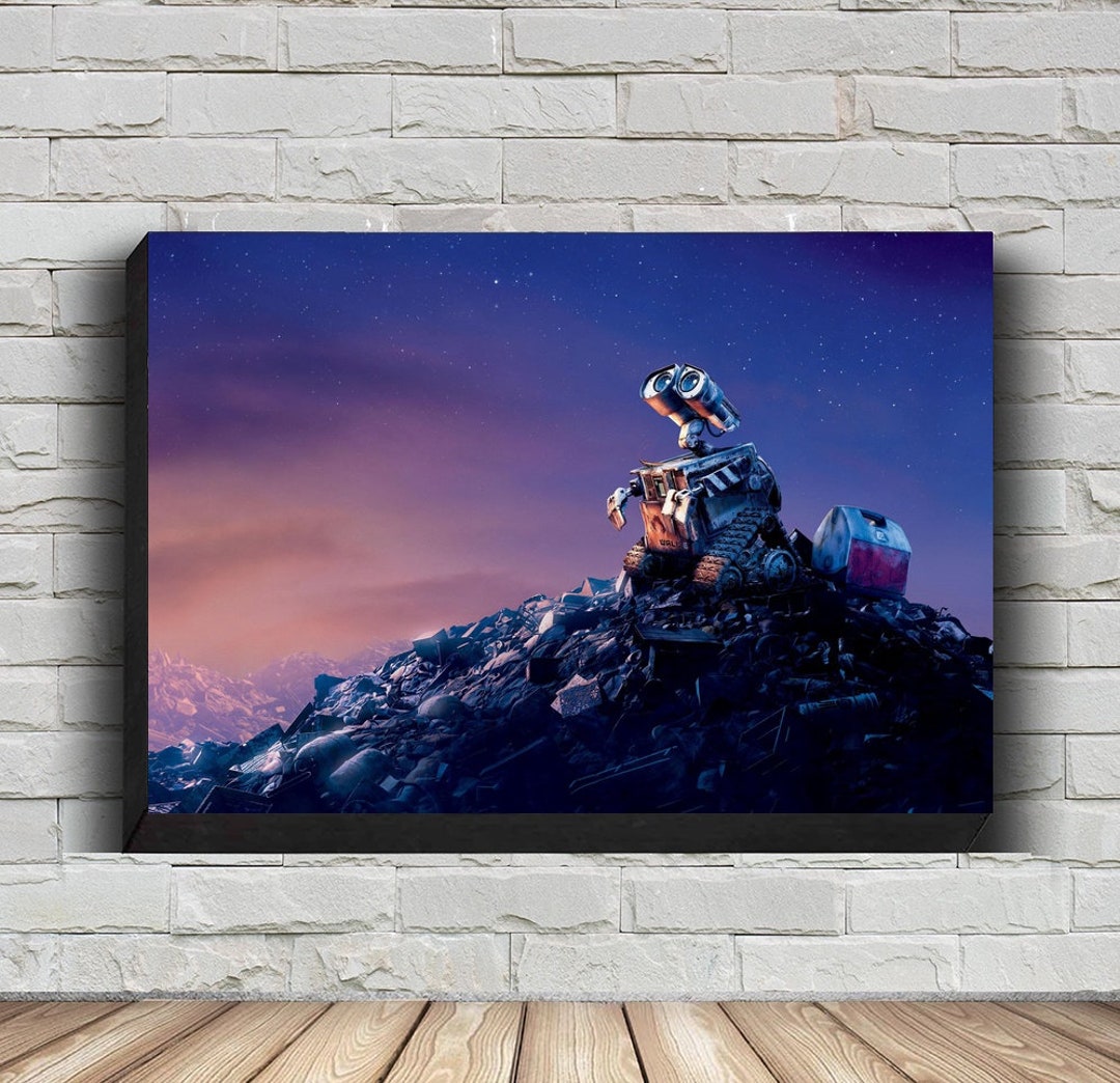 Wall E Movie Poster, HD Wall Art Canvas Painting for Home Decor - Etsy