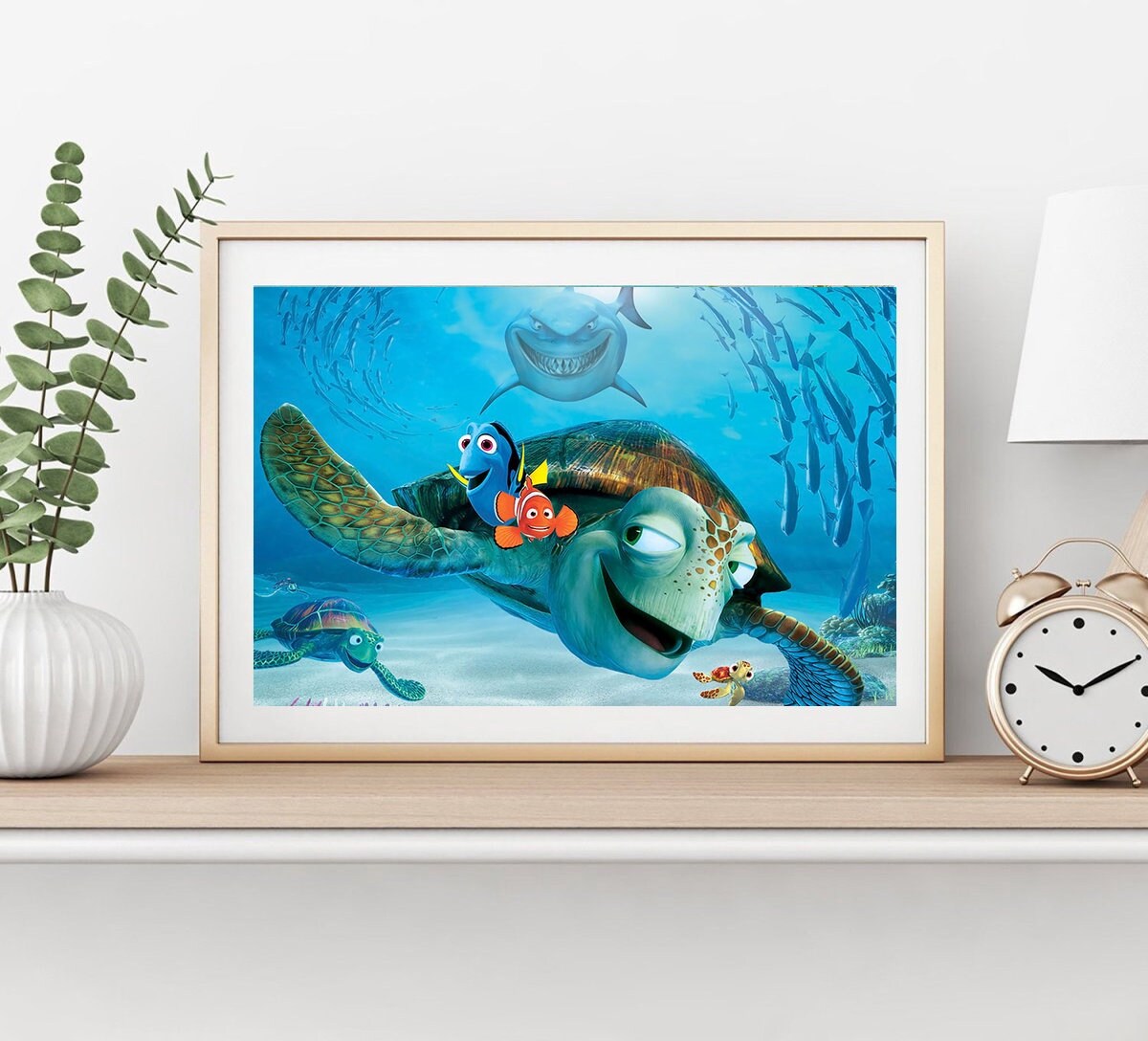 Finding Nemo Movie Poster, HD Wall Art Canvas Painting for Home Decor ...