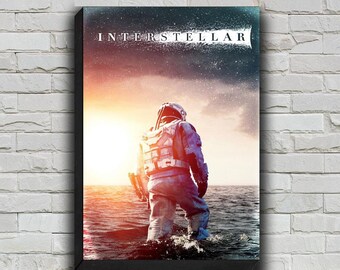 Interstellar Movie Poster Canvas Wall Art Home Decor no Frame - Etsy
